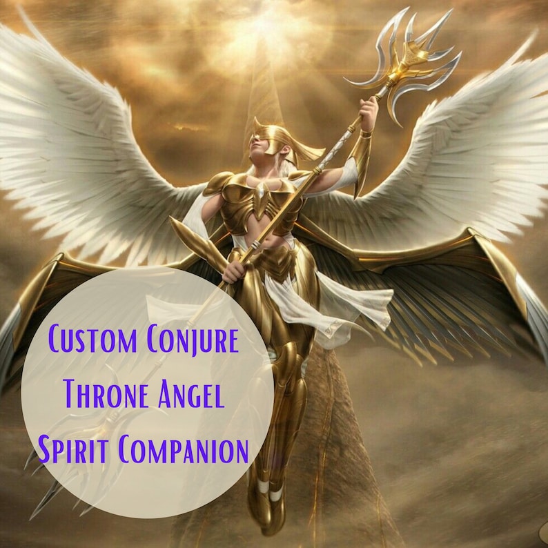 Custom Conjure Throne Angel Spirit Companion Powerful Protection ...