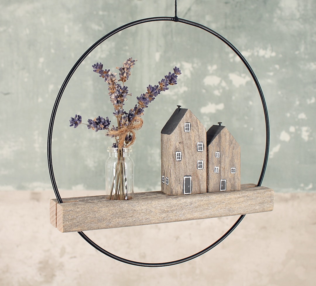 Sonnengeküsstes Holz Ausgefallene Deko Hängende Fensterdeko - Etsy.de