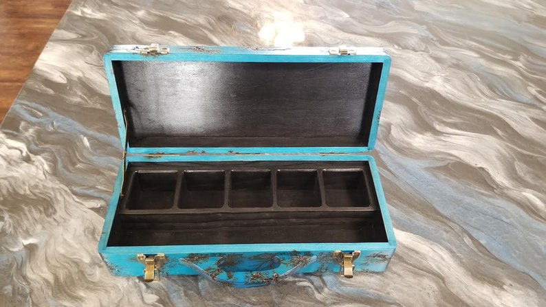 Commander Multi Deck Box Painted & Stained Multiple Color - Etsy