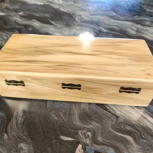 Completed, Ready to Ship, Commander Multi Deck Box, Poplar Wood, Oil ...