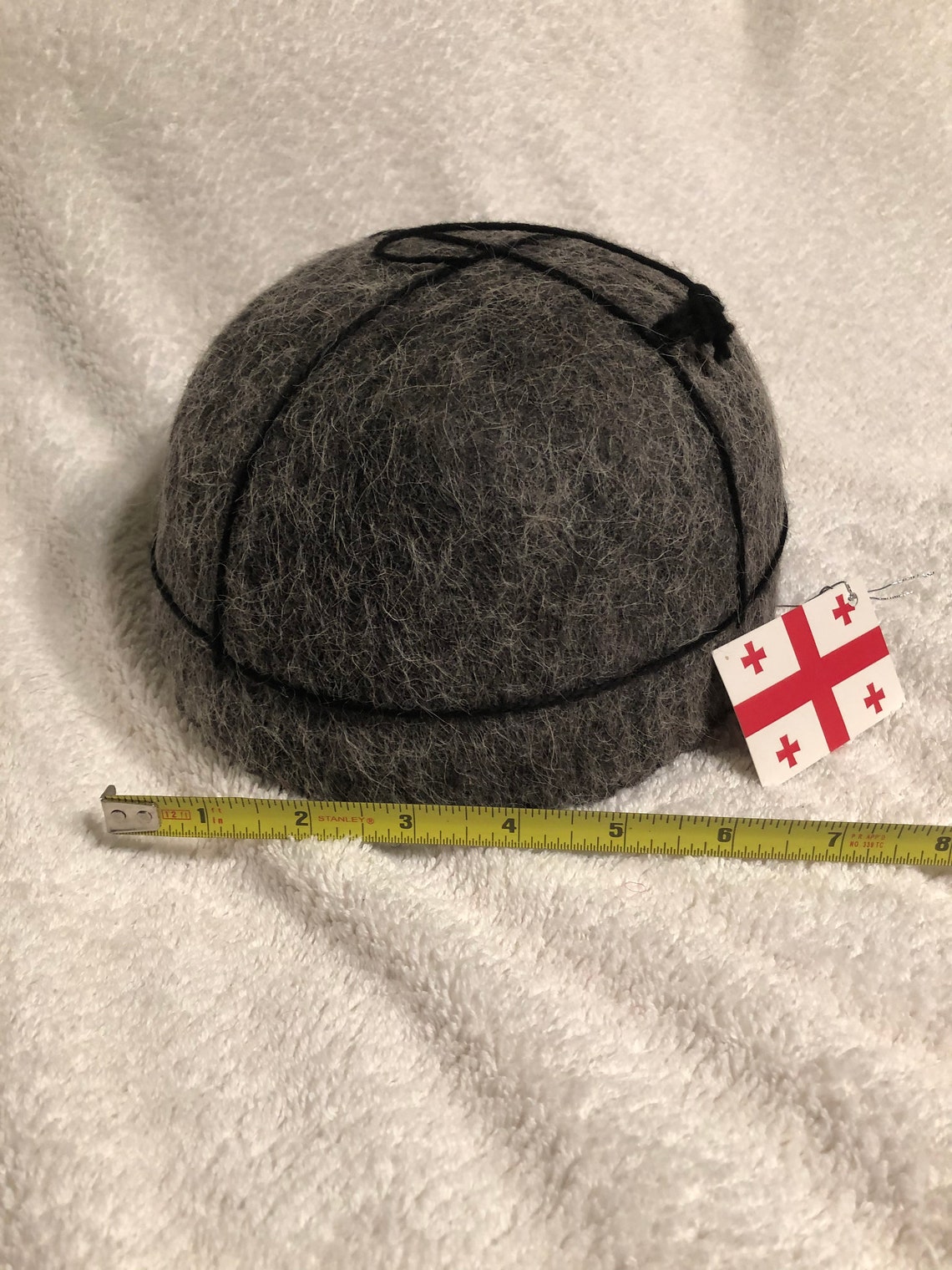 Gray Svan hat size: Small traditional Georgian felt hat | Etsy