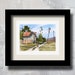 Paint Along Coloring Page, Fine Art Wall Print and Greeting Card ...