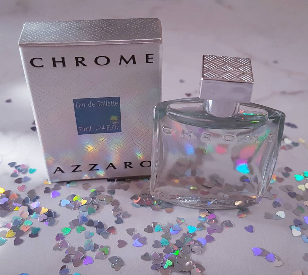 Miniatura de perfume (mini perfume) Chrome Azzaro pour homme Eau De ...