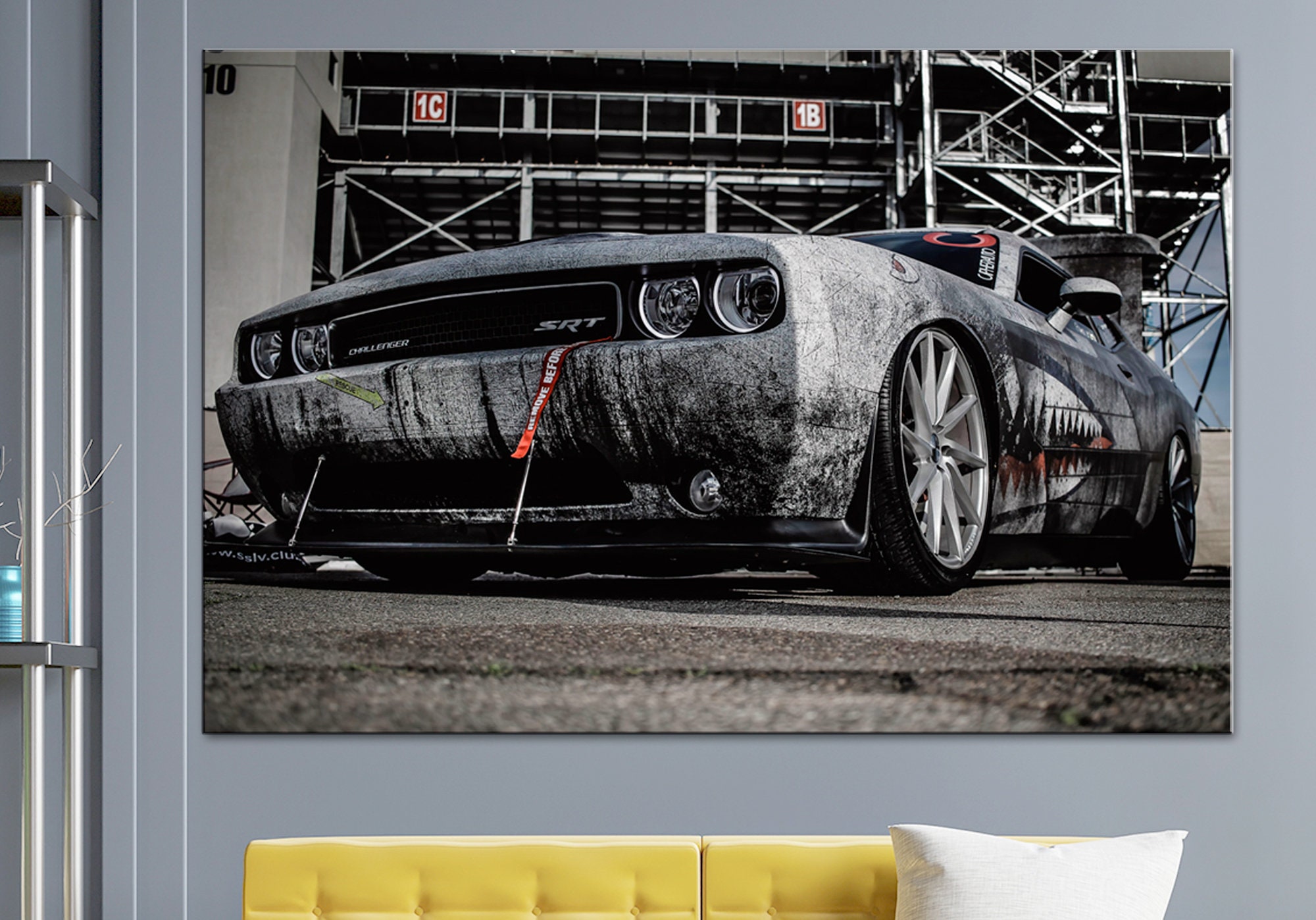 Dodge Challenger Wall Art Dodge Challenger Canvas Dodge Challenger ...