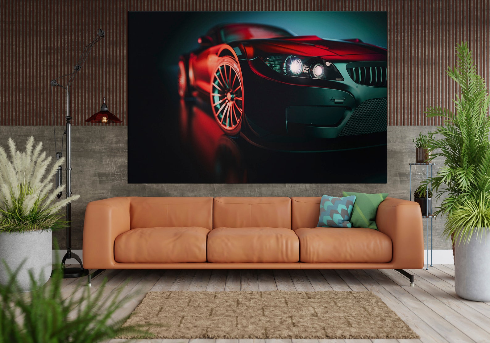 Black Sports Car Art Wall Black Sports Car Wall Art Black Sports Car ...