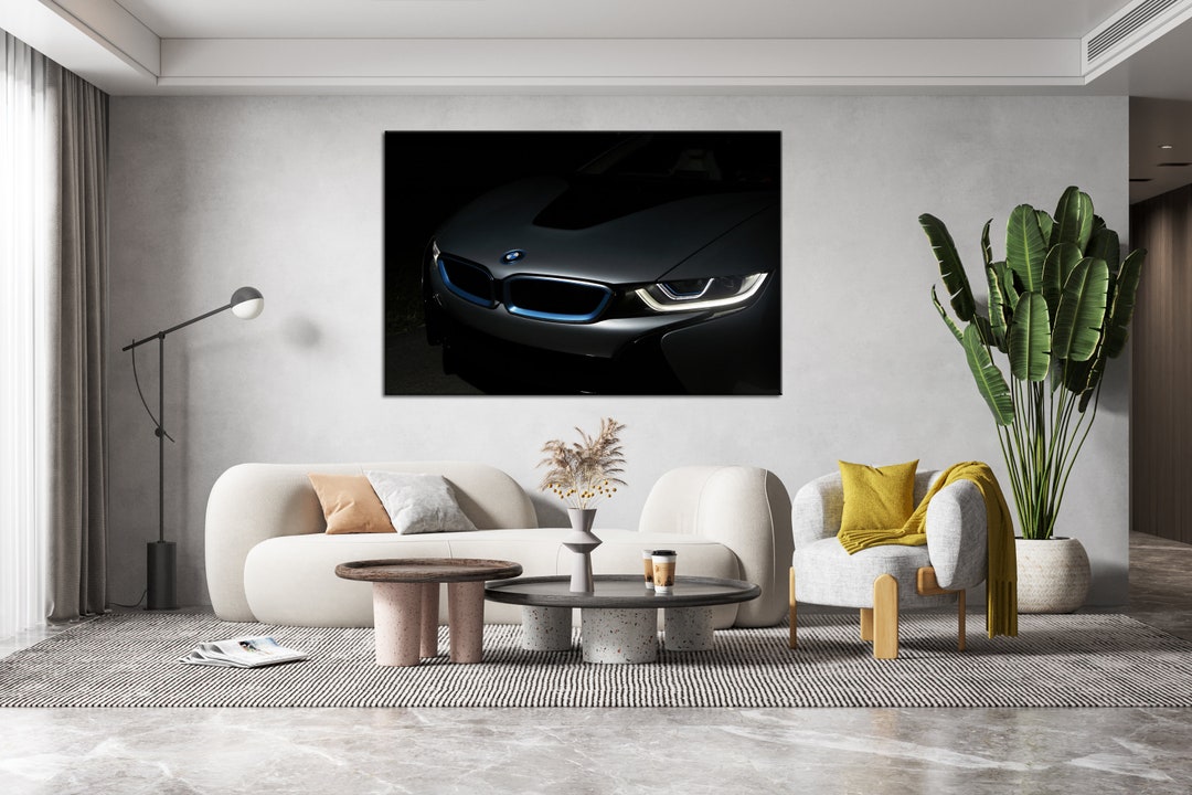 BMW Wall Art BMW Sport Car Canvas BMW Home Decor Large Canvas Art - Etsy
