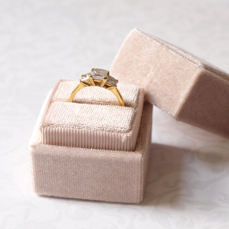 Velvet Ring Box - Etsy