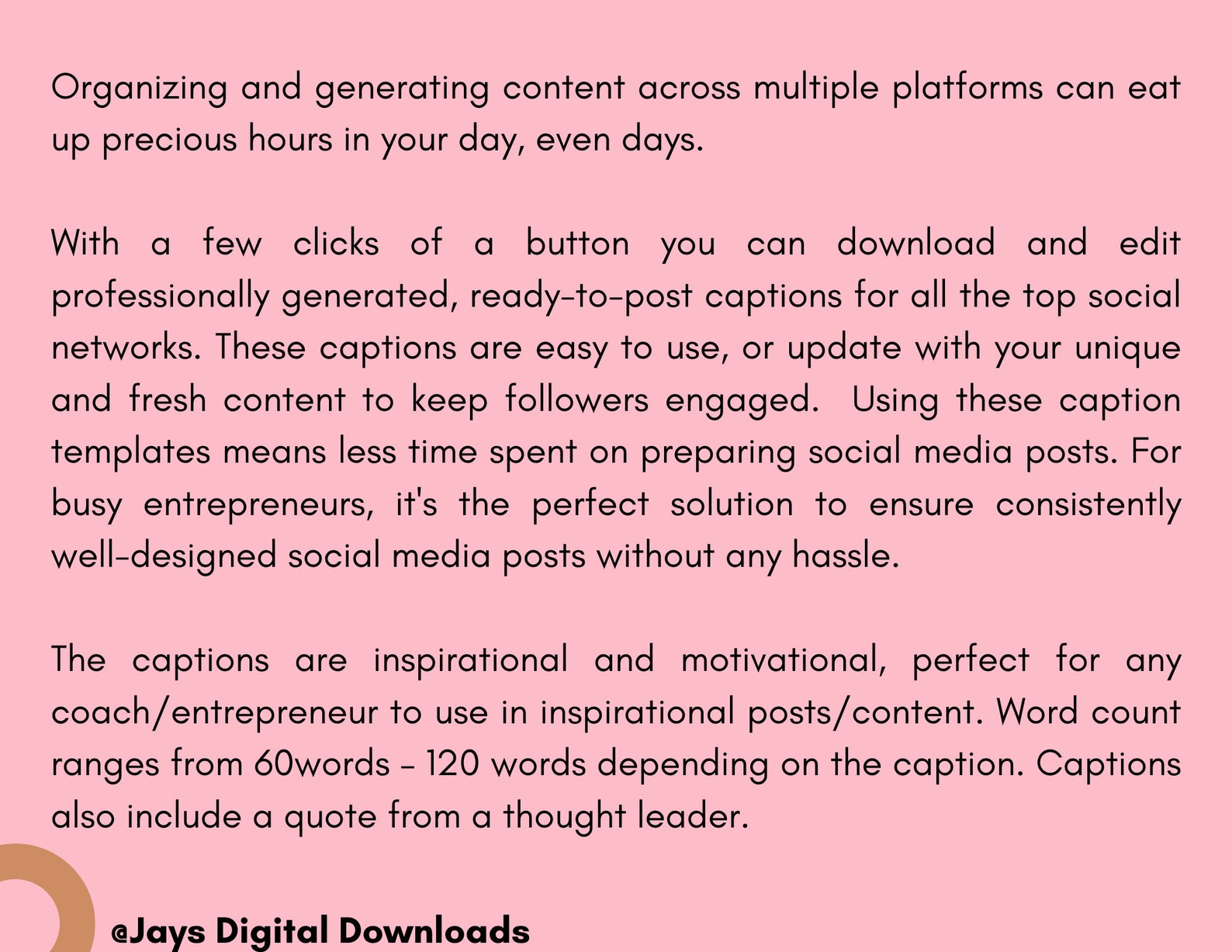 30 Social Media Caption Template/ Captions for Coaches/ Captions for ...