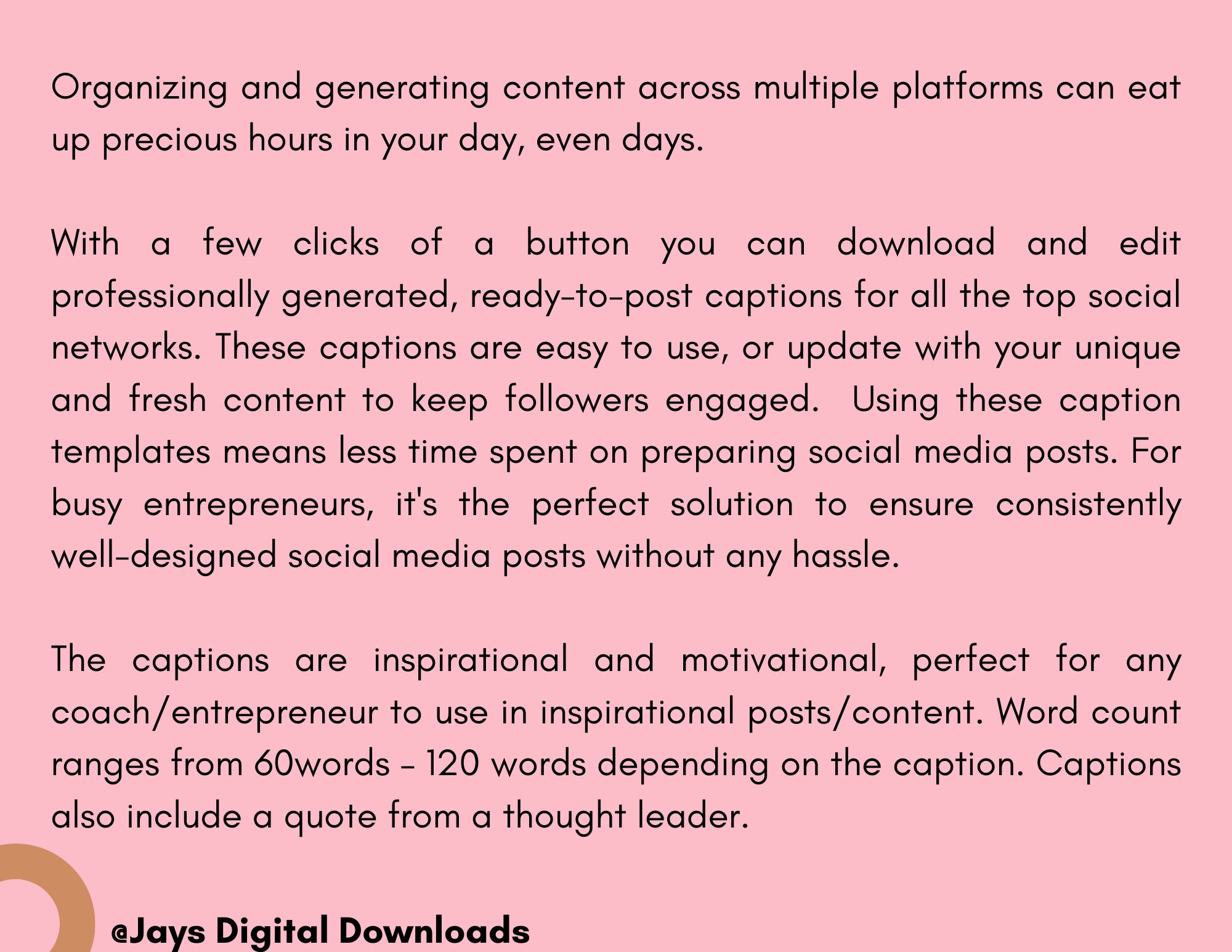 30 Social Media Caption Template/ Captions for Coaches/ Captions for ...