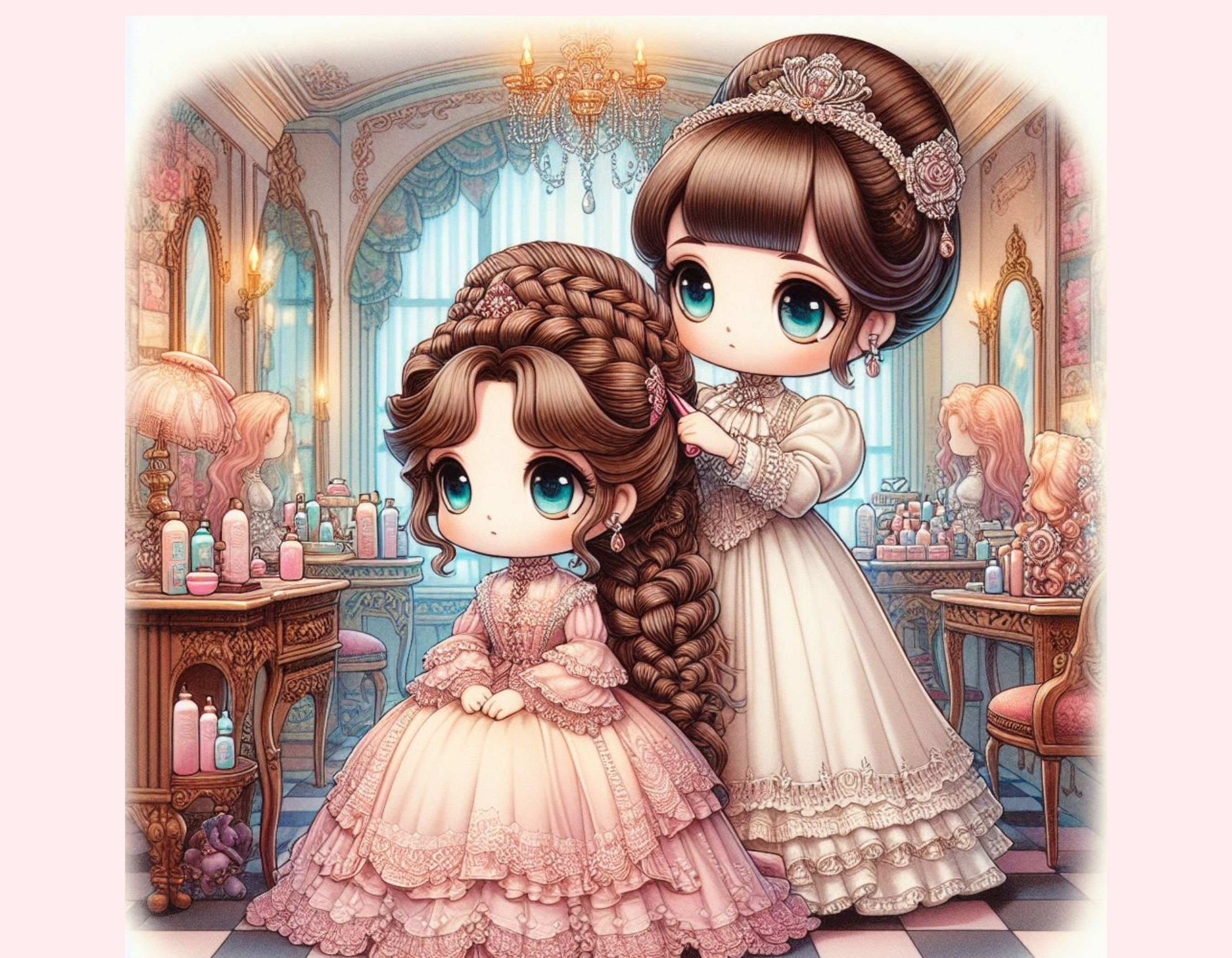 Chatgpt & Dall-e3 Prompt Guide Chibi Dolls Victorian Chibi Create ...