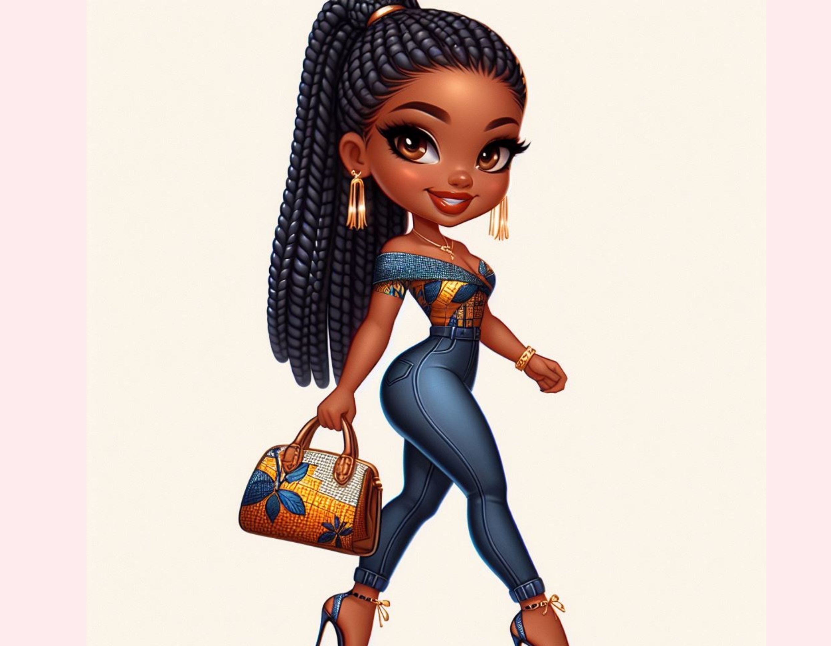 Chatgpt & Dall-e3 Prompt Guide Chibi Dolls Ankara Chibi Create Unique ...