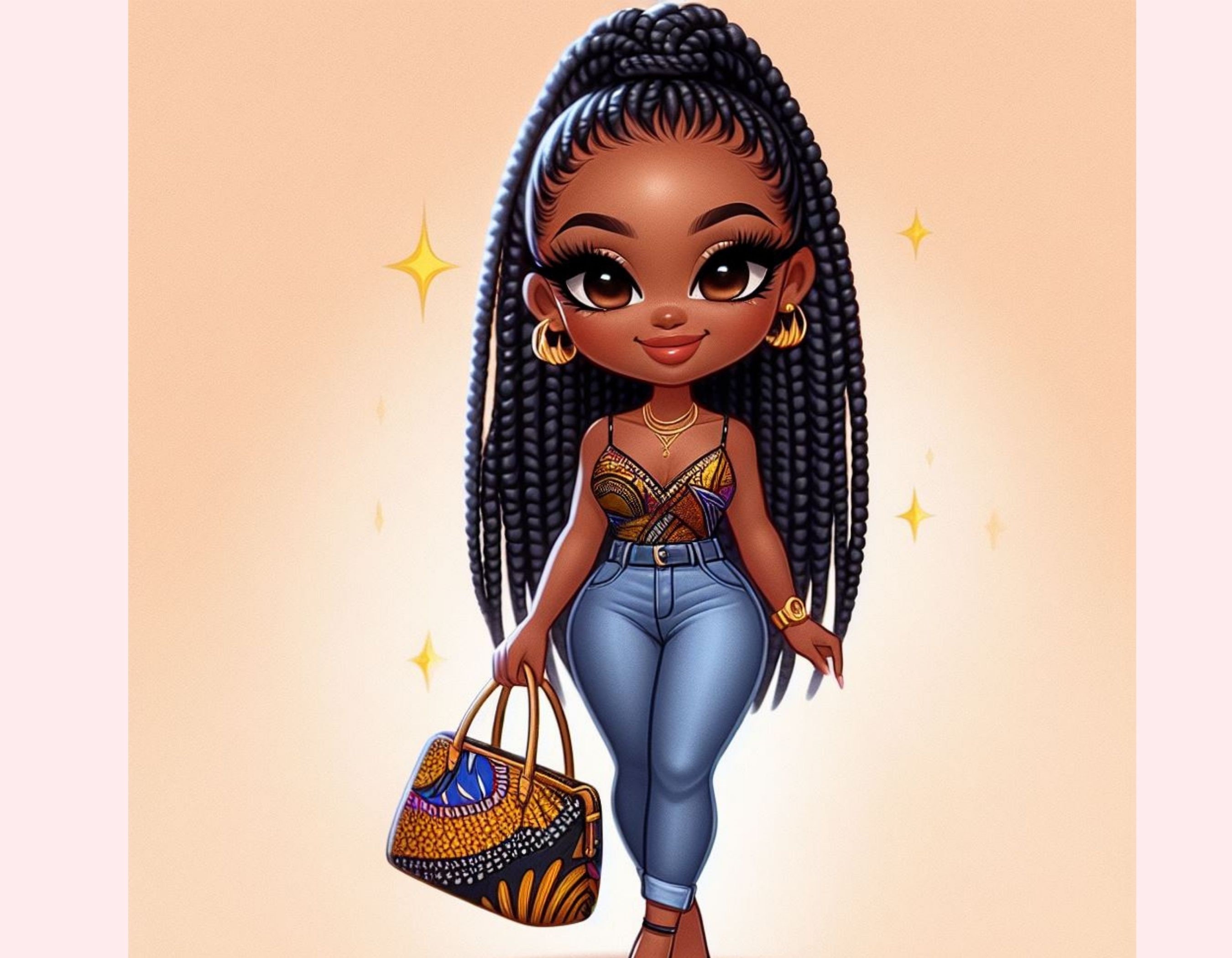 Chatgpt & Dall-e3 Prompt Guide Chibi Dolls Ankara Chibi Create Unique ...