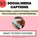 30 Social Media Caption Template/ Captions for Coaches/ Captions for ...