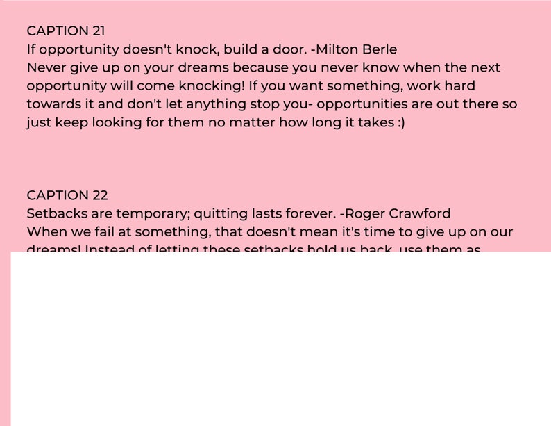 30 Social Media Caption Template/ Captions for Coaches/ Captions for ...