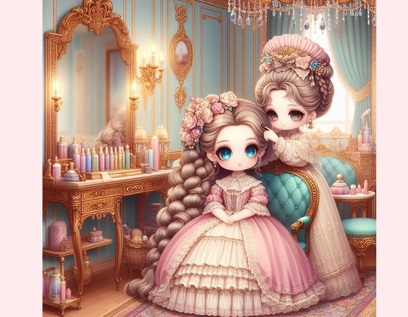 Chatgpt & Dall-e3 Prompt Guide Chibi Dolls Victorian Chibi Create ...