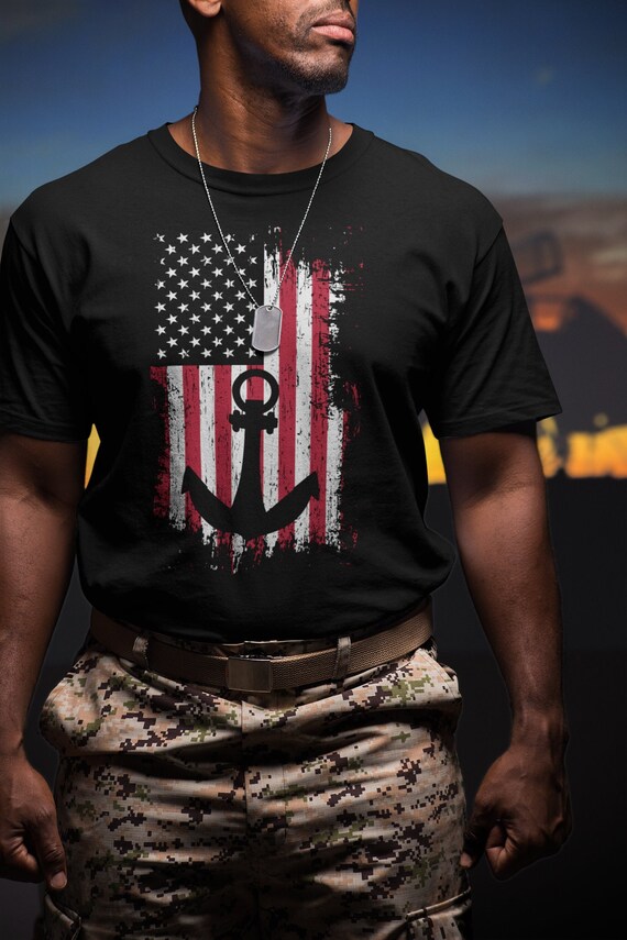 US Navy Anchor Shirt US Navy Veteran Proud Veteran Navy - Etsy