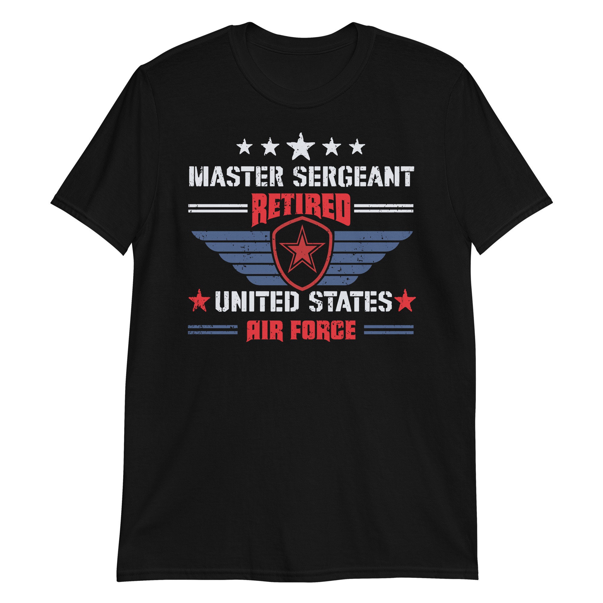 US Air Force Retired Shirt, Master Sergeant Retired, Master Sergeant ...