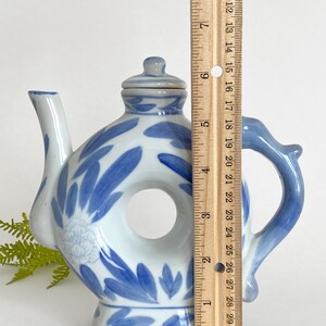 Donut Teapot Chinoiserie Vase Asian Home Decor Unique Ceramic Teapot - Etsy