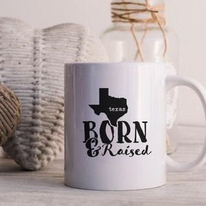Texas Born and Raised SVG PNG JPG With Bonus Textured Png Design ...