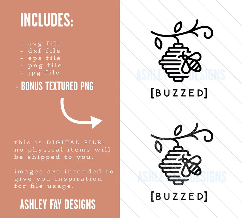 Buzzed Svg Dxf Png Jpg With Bonus Distressed Png Design | Gifts for Her ...