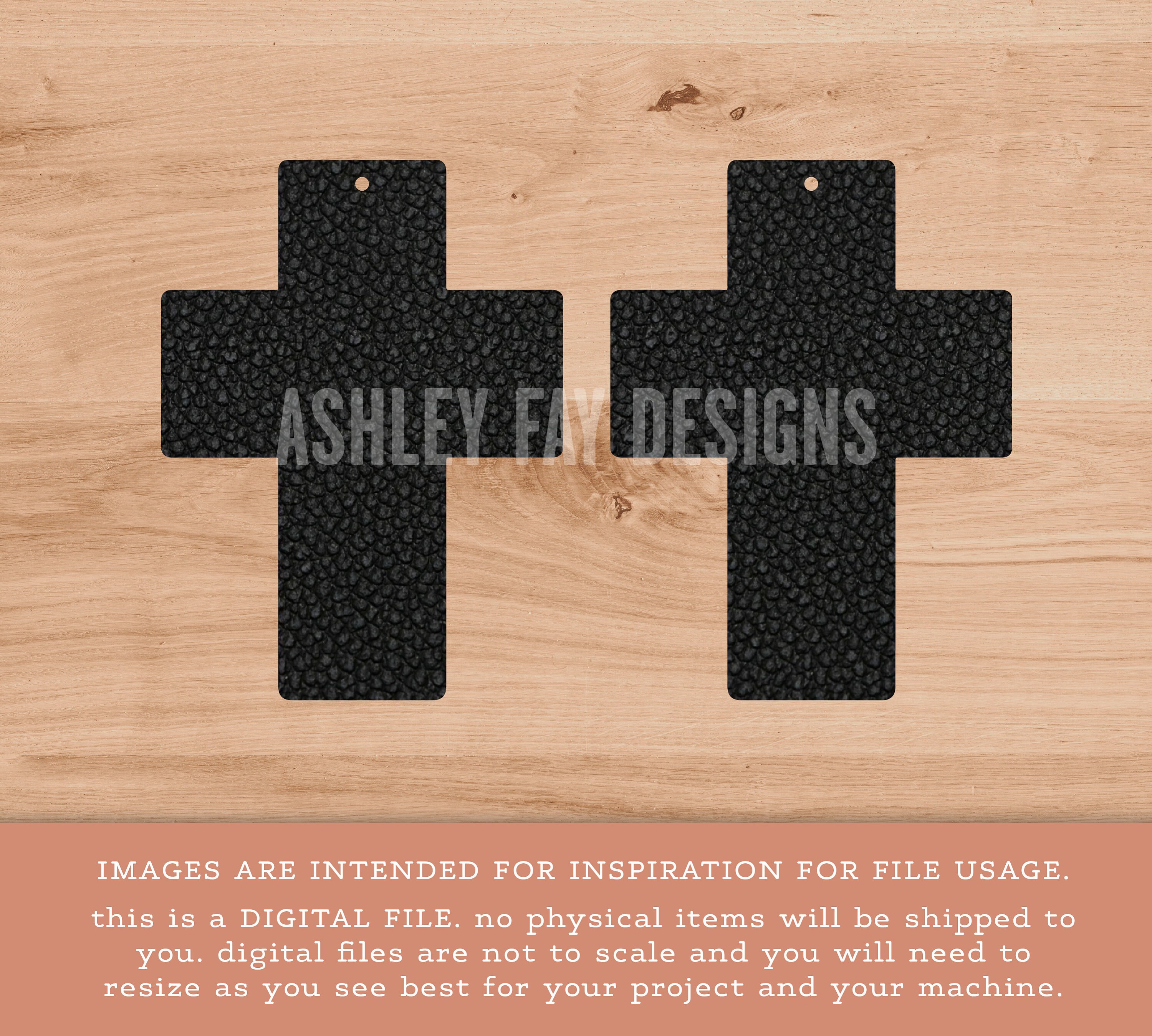 Cross Earrings SVG Bundle Set of 4 | Faux Leather Earrings Svg | Easter ...