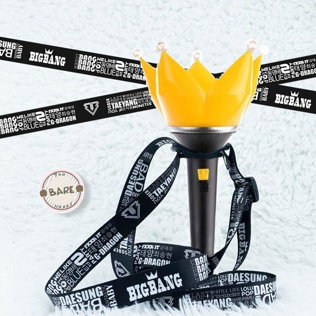 Bigbang [black] Light Stick Strap VIP V.I.P. Bigbang [NO LIGHTSTICK] by ...
