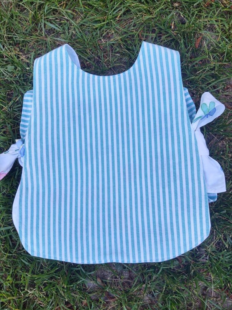 Handmade, Reversible, Repurposed Pinafore and Bib Ready for Summer With ...