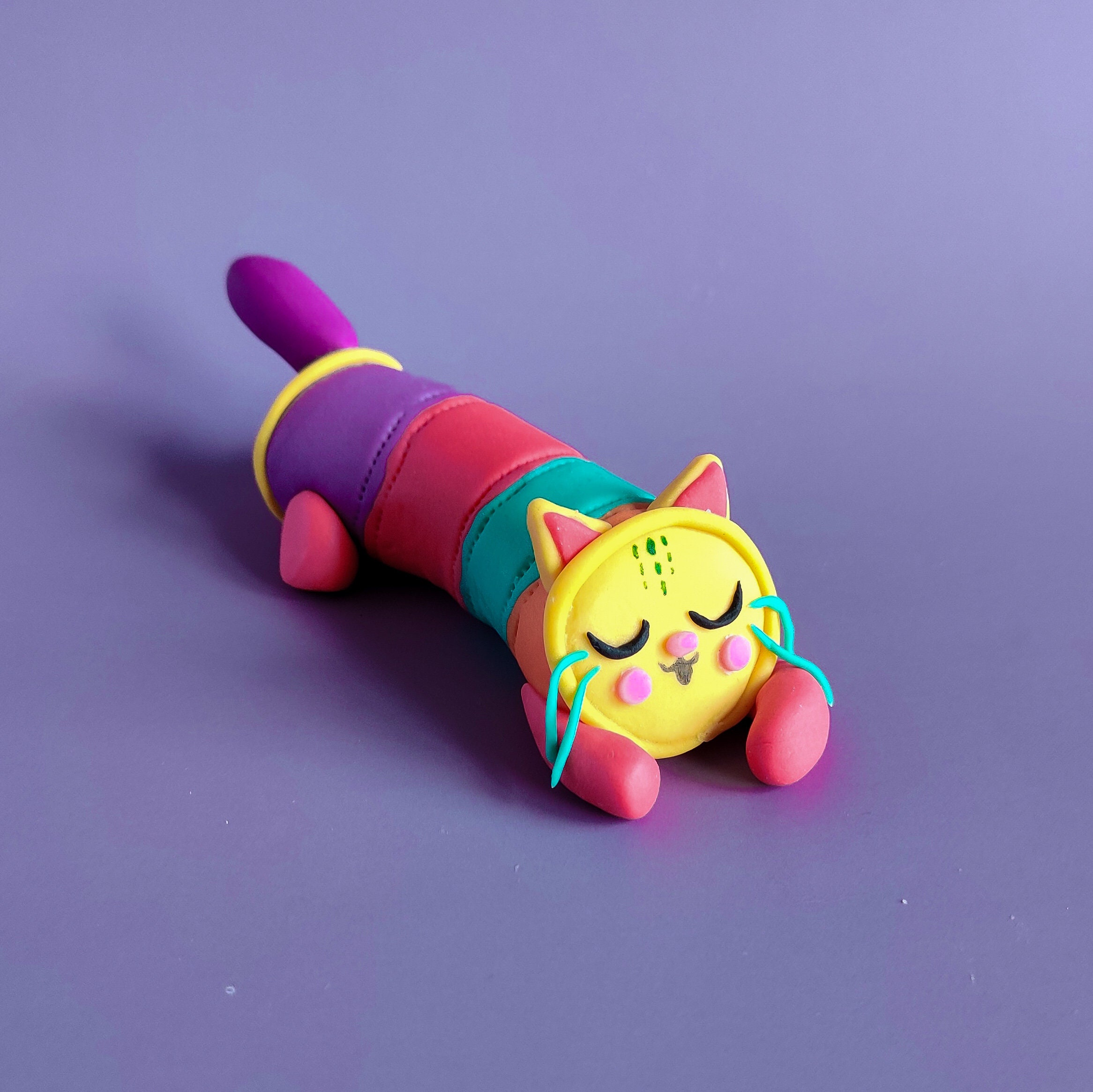 Gabby's Dollhouse Custom Cake Toppers Cat Theme Sugarpaste Models ...