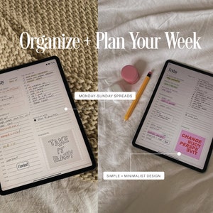 Weekly Dashboard by Flourish Planner | Weekly Digital Planner for ...