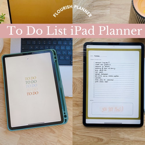 Daily to Do List Digital Planner for Ipad Goodnotes - Etsy
