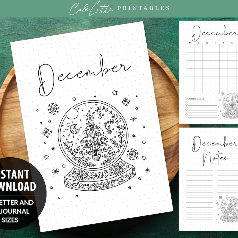 Bullet Journal Printable - Etsy