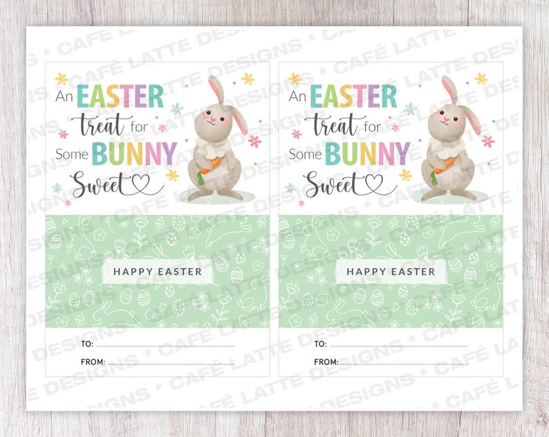 Easter Gift Card Holder Printable, Easter Gift Card for School Teacher ...
