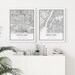 Santa Ana Map Print California CA USA Map Art Poster City - Etsy
