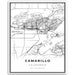 Camarillo Map Print California CA USA Map Art Poster Ventura - Etsy