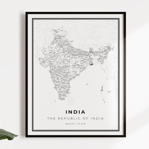 India Poster - Etsy