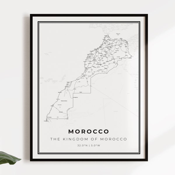 Morocco Poster - Etsy