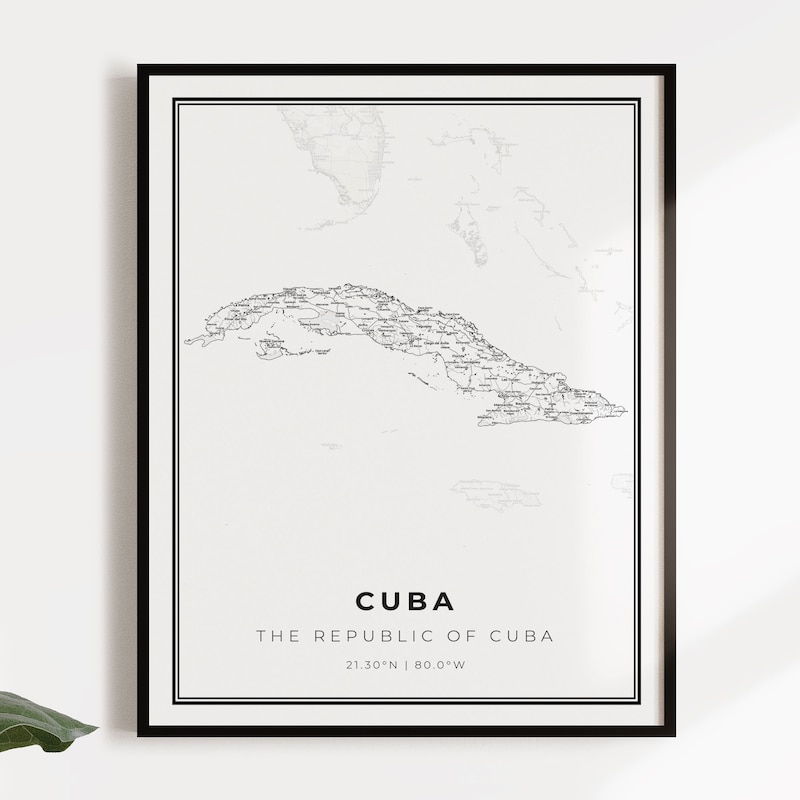Cuba Poster - Etsy