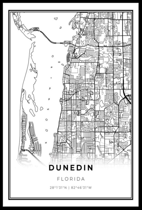 Dunedin Florida Map Places To See In Dunedin Mai Tai Suites Dunedin