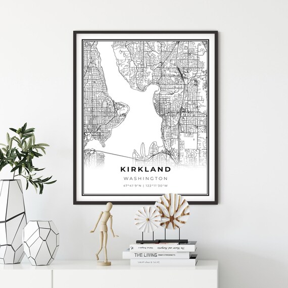 City Of Kirkland Wa Map
