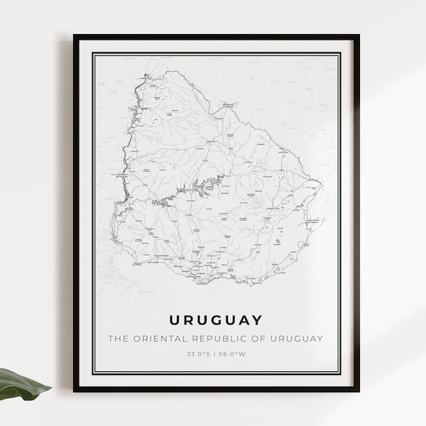 Uruguay Poster - Etsy