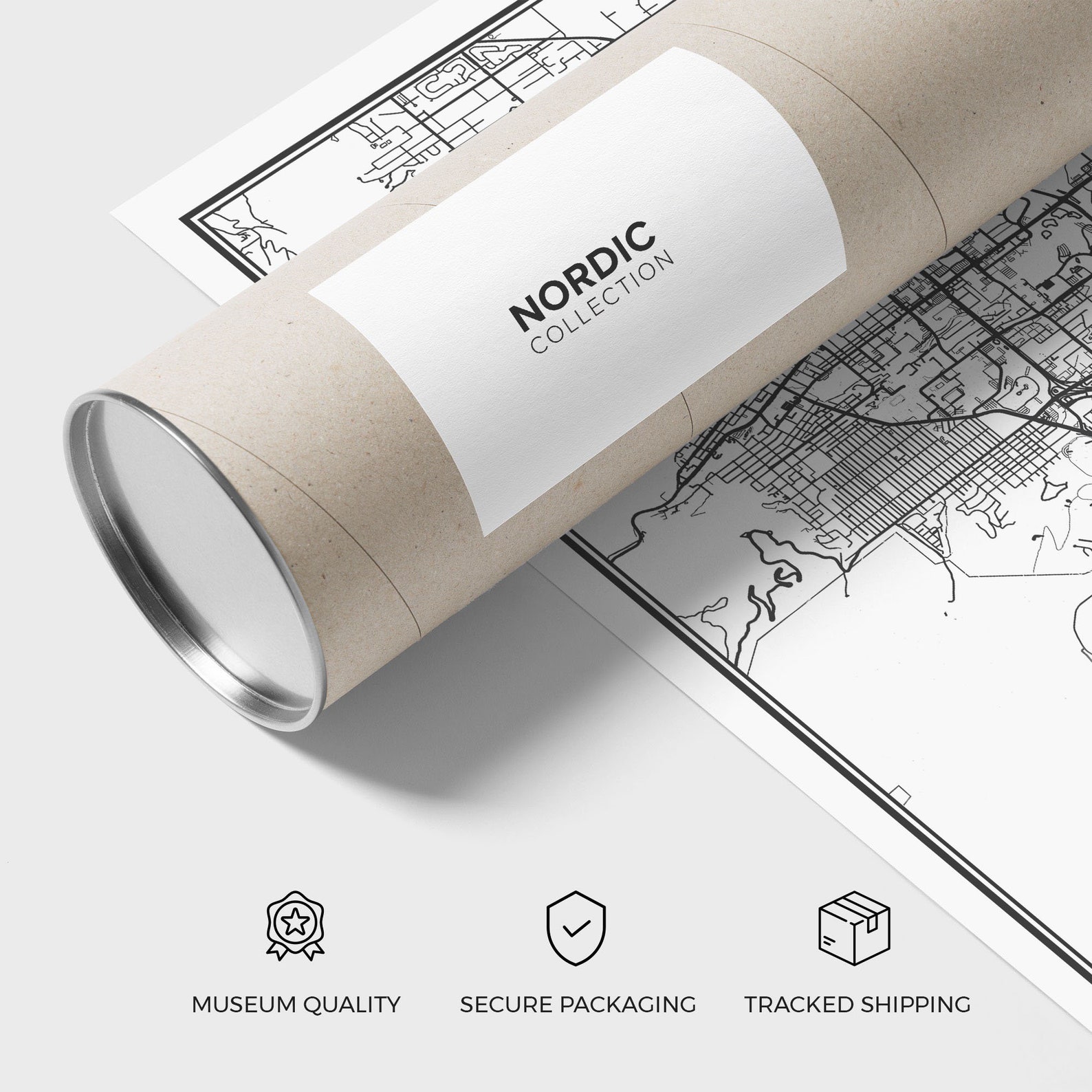 Boulder Map Print Colorado CO Map Art Poster USA Map Art - Etsy