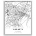 Augusta Map Print Georgia GA USA Map Art Poster City Street - Etsy