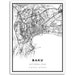 Baku Map Print, Azerbaijan Map Art Poster, City Map Wall Art, Bedroom ...