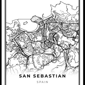 Santa Ana Map Print California CA USA Map Art Poster City - Etsy