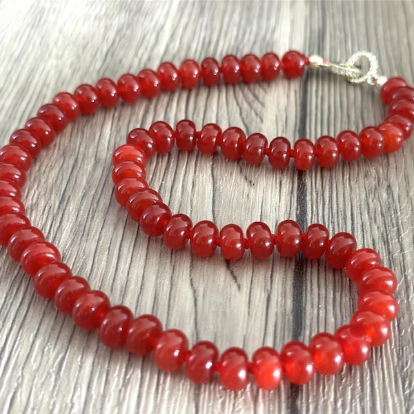 Red Agate Jewelry - Etsy