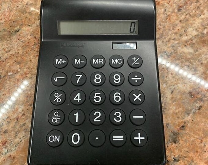 Milano Large Solar Calculator - Etsy