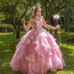 Glinda Pink Bubble Dress | Custom Costume | Cosplay - Etsy