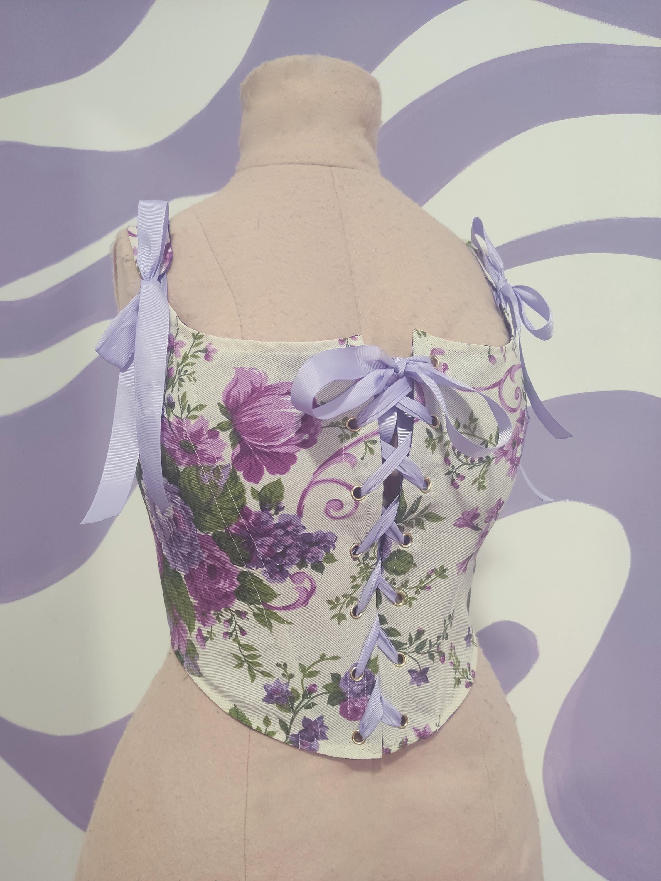 Barbie Inspired Corset the Nutcracker, Swan Lake and Rapunzel Floral ...