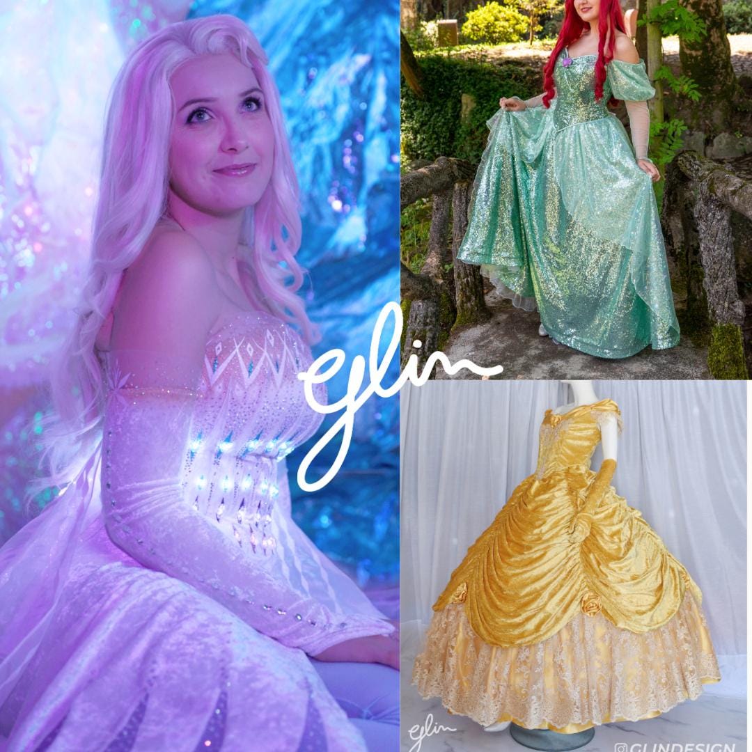 Custom Princess Dress | Cosplay, Party Princesses, Deluxe Costume - Etsy