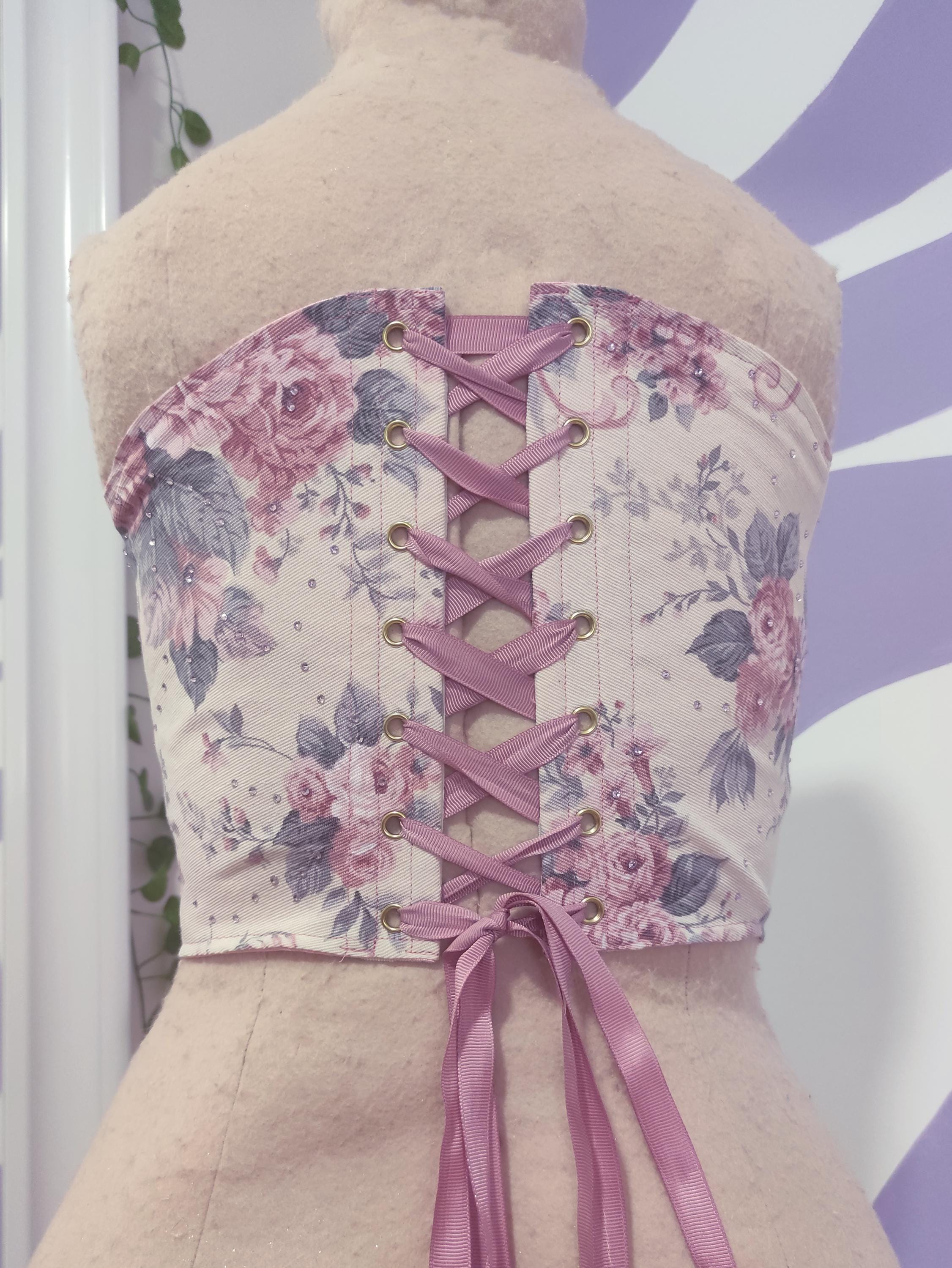Barbie Inspired Corset the Nutcracker, Swan Lake and Rapunzel Floral ...